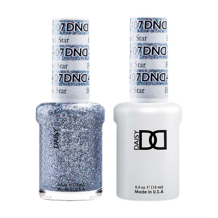 DND Nail Lacquer And Gel Polish, 407, Black Diamond Star, 0.5oz MY0924 ...