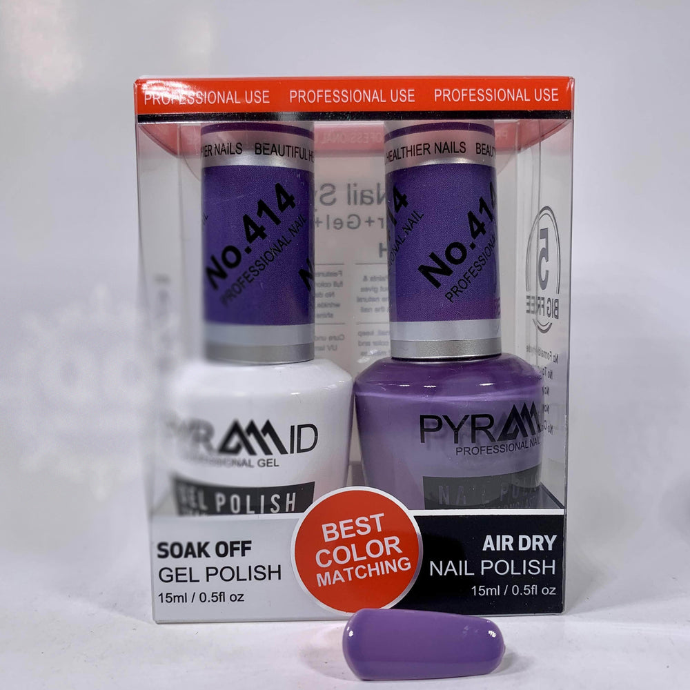 Pyramid Gel Polish + Nail Lacquer, 414, 0.5oz OK0529VD — Nail Deli, Inc.